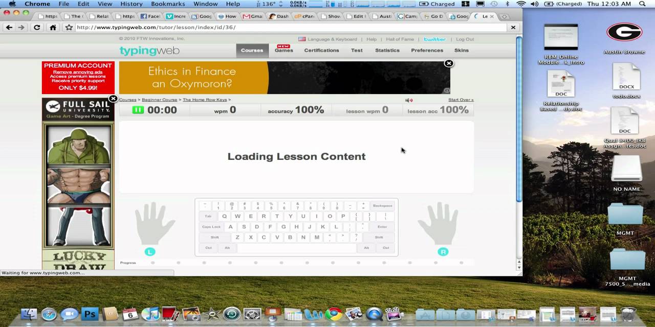 TypingWeb.com Tutorial
