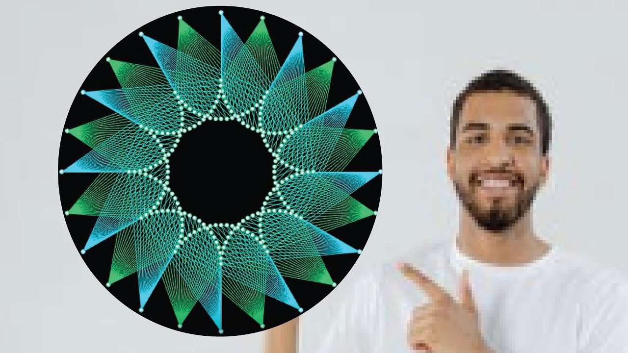 String Art Tutorial Step By Step # Shorts