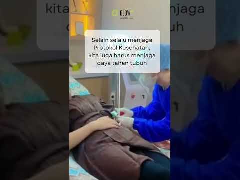 TINGKATKAN IMUN TUBUH DENGAN SUNTIK VITAMIN C DI GLOW+ CLINIC #Shorts #Fyp