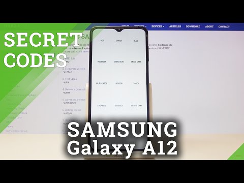 Secret Codes SAMSUNG Galaxy A12 – Useful Features