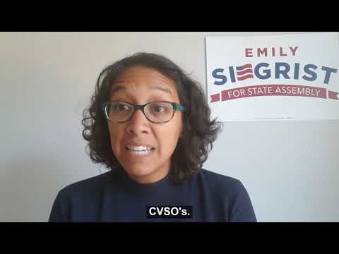 Emily Siegrist, candidate for Assembly District 24 and a Veteran ...