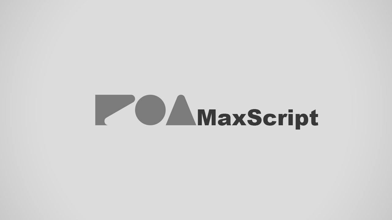Maxscript - Spline2poly