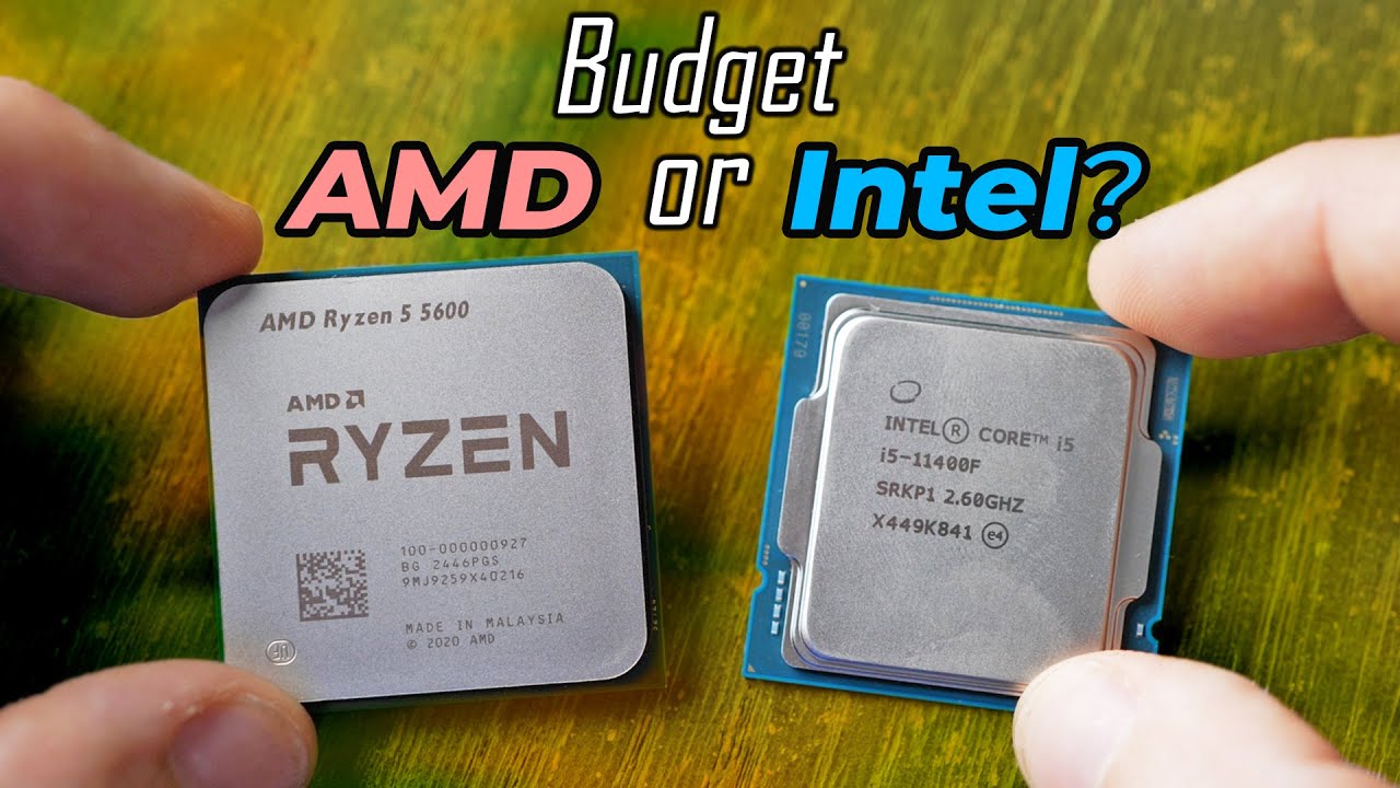 Ryzen 5 5600 vs i5-11400F - BEST CPU Under $100 is?
