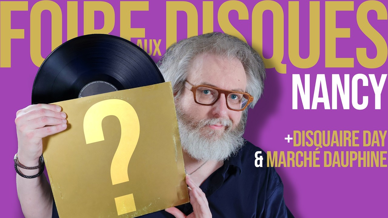 📀 Le VINYLE que je cherche depuis 7 ANS était là 😱 TROUVAILLES VINYLES à PARIS & NANCY