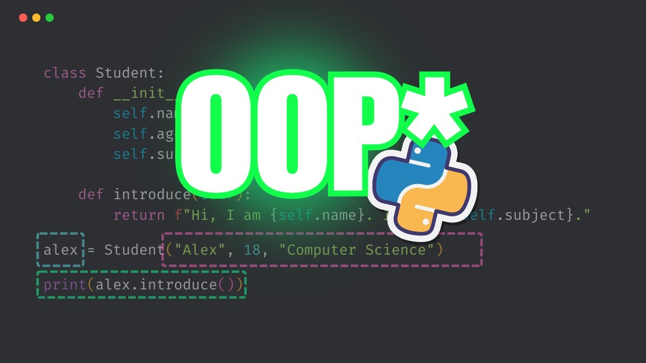 Object-oriented Programming in Python...