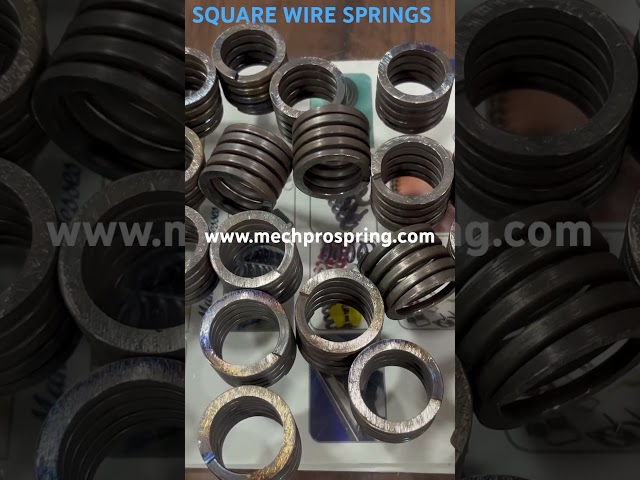 Compression Springs - Square Wire Compression Spring Manufacturer from ...
