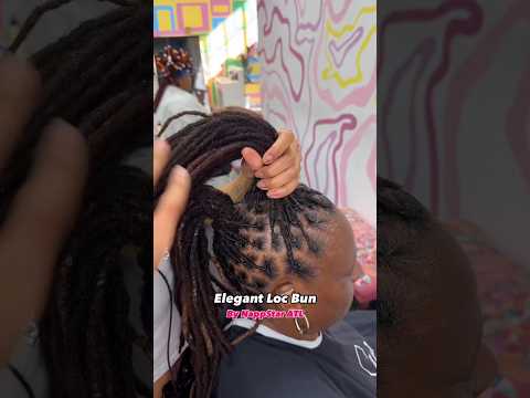 Clean and elegant Loc Style by NappStar ATL.π Have yours now! Book appointment at NappStar.com#locs