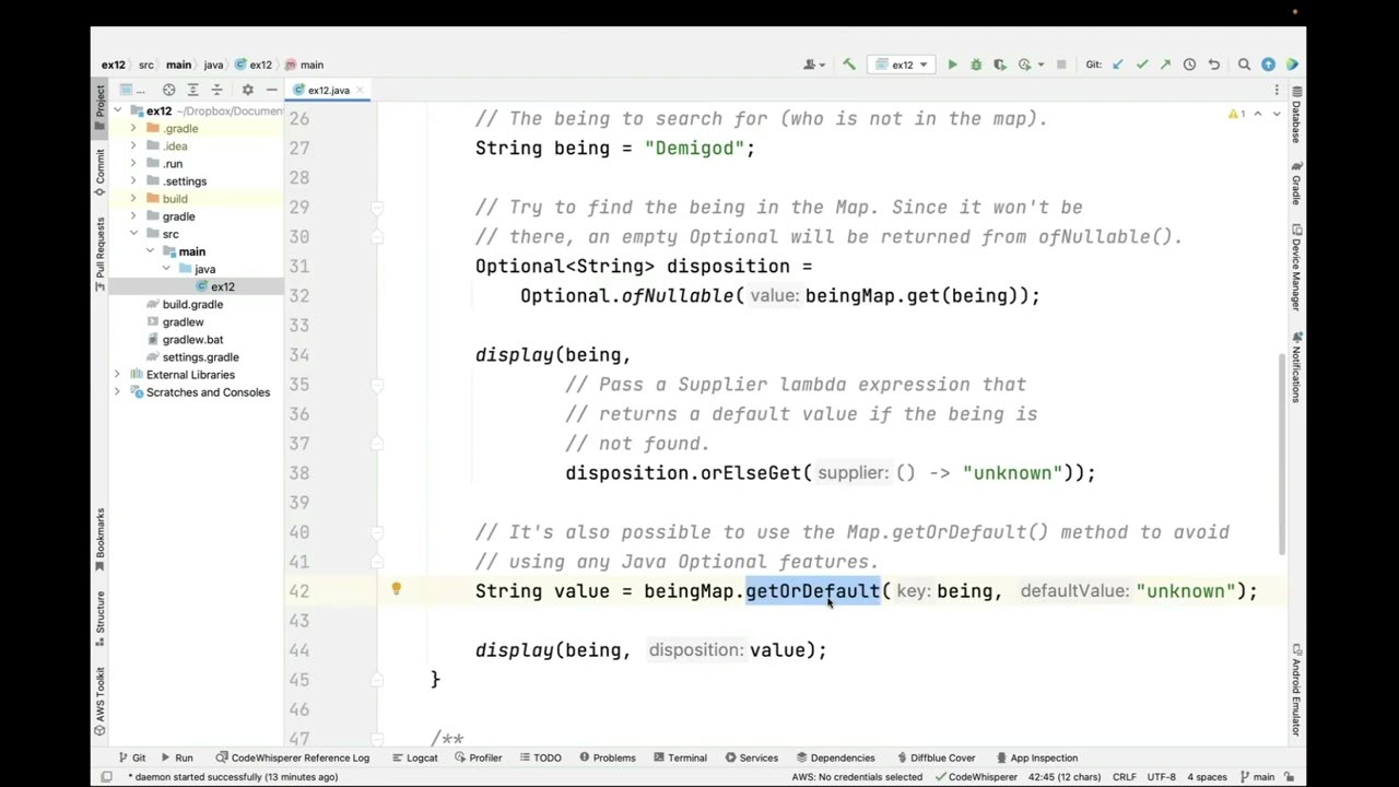 The Java Supplier Functional Interface: Case Study ex12