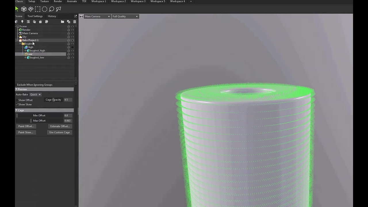 Marmoset Toolbag 4 Skew Breaks