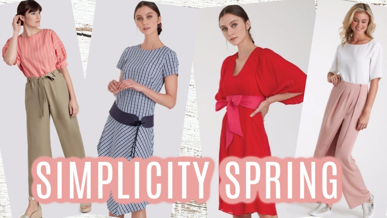SIMPLICITY SEWING PATTERNS SPRING 2020 COLLECTION  |  First Impression Review