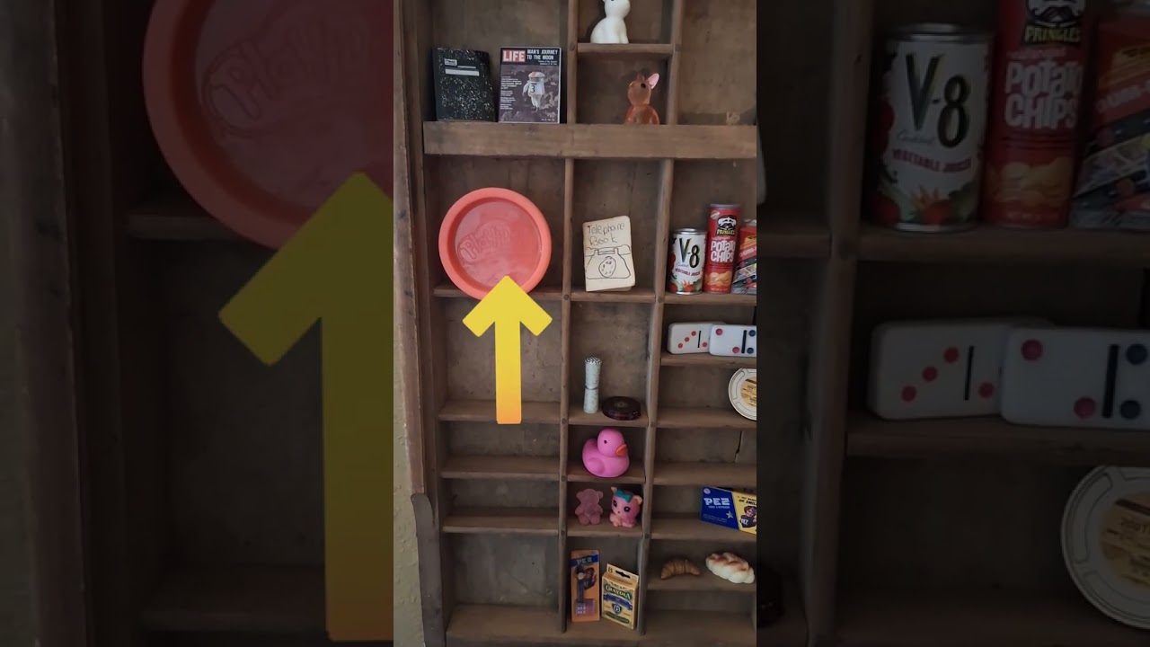 My trinket shelf tour #trinkets #trinketshelf #minibrands #retrominibrands #miniature #miniatures 