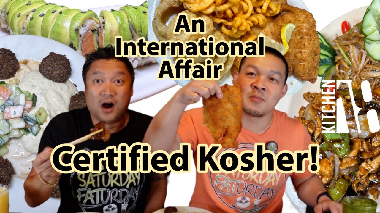 Certified Kosher Mediterranean & Israeli Dishes + Sushi, Tacos, & Chinese!!!