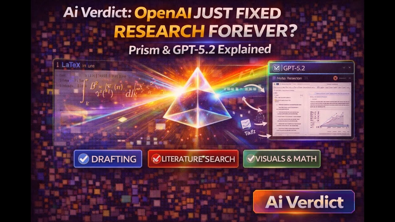 OpenAI Just Fixed Research Forever? Prism & GPT-5.2 Explained