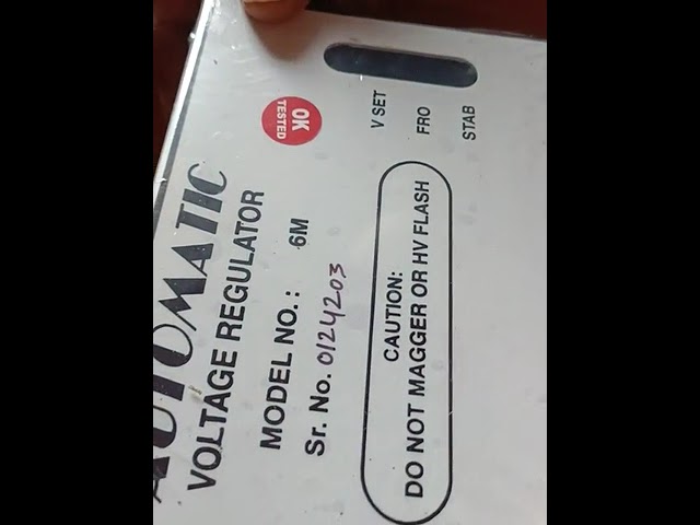 Automatic Voltage Regulator - AVR For Brushless Alternator Trader ...