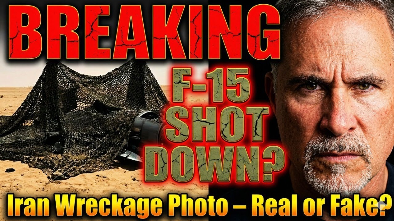 BREAKING: IRAN SHOOTS DOWN US JET.  Evidence Emerges!