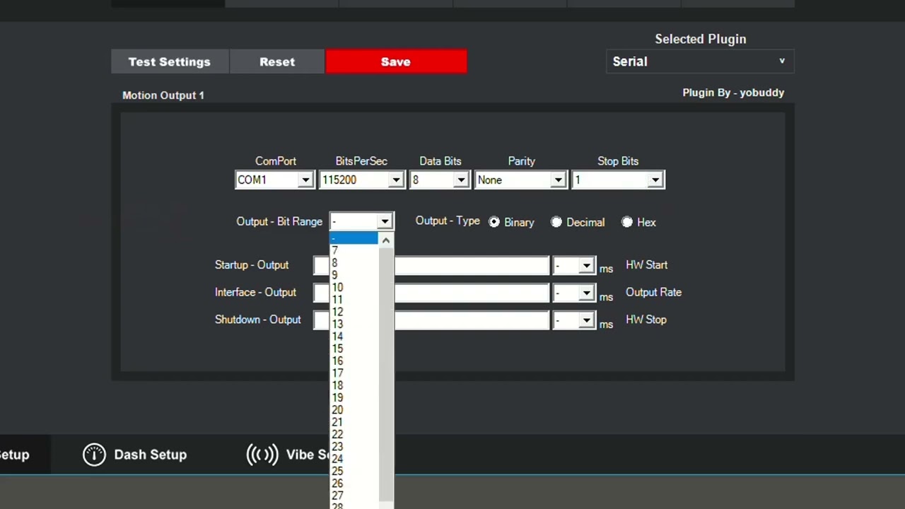 Installing Serial Interface Plugin