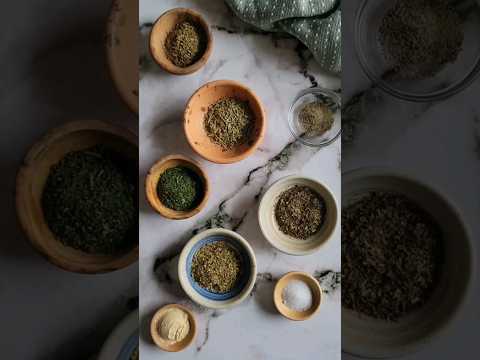 HOW TO MAKE ITALIAN SEASONING FROM SCRATCH #spices #spice #spicemix #diyfood #seasoning #shortsvideo