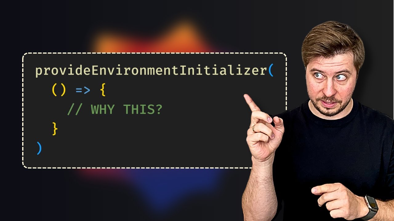Angular Service Initialization done RIGHT with Environment Initializer