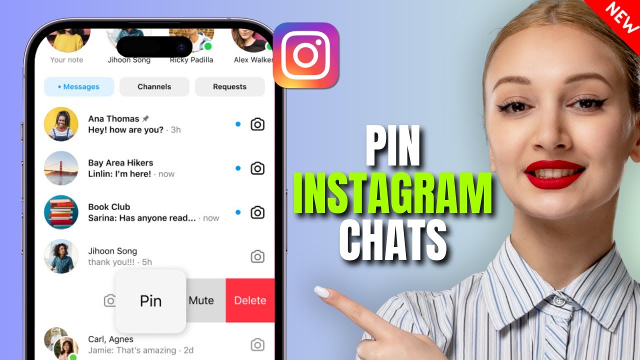 How to Pin Chat on Instagram