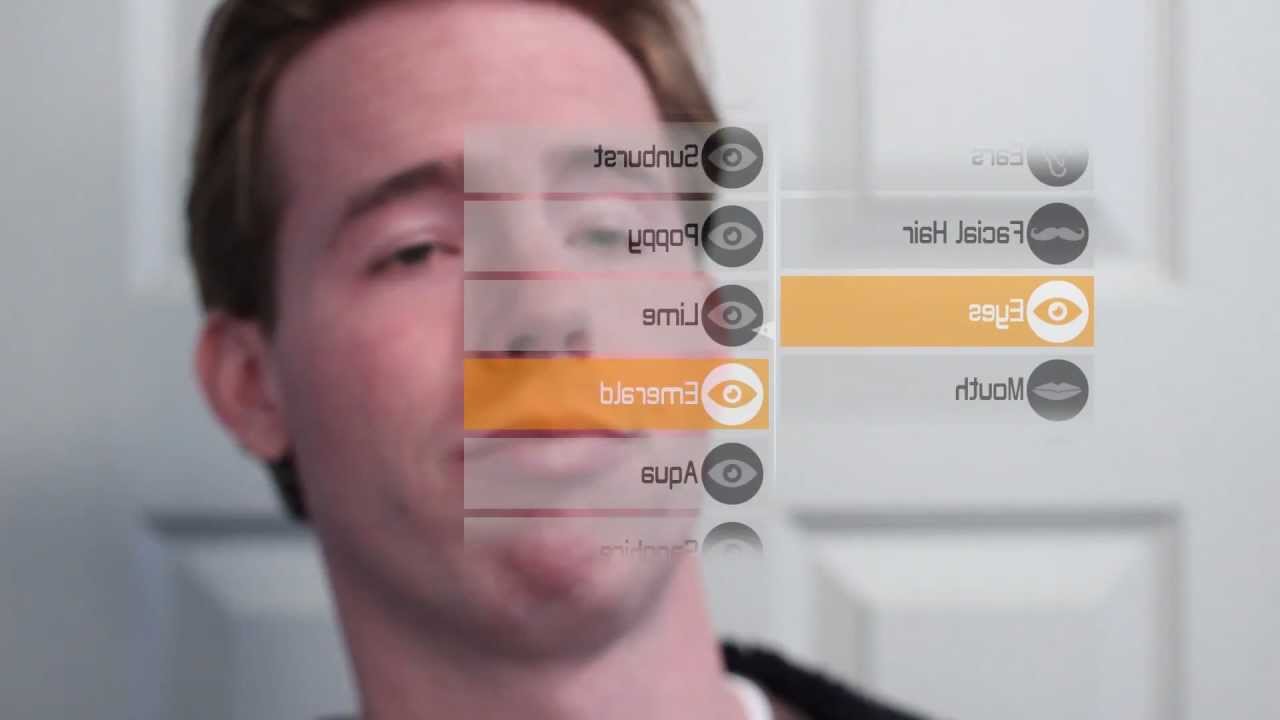 Sword Art Online Menu Visual Effect Proof of Concept