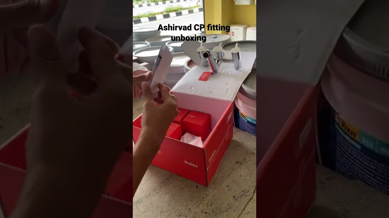 Ashirvad CP fittings Unboxing #shorts