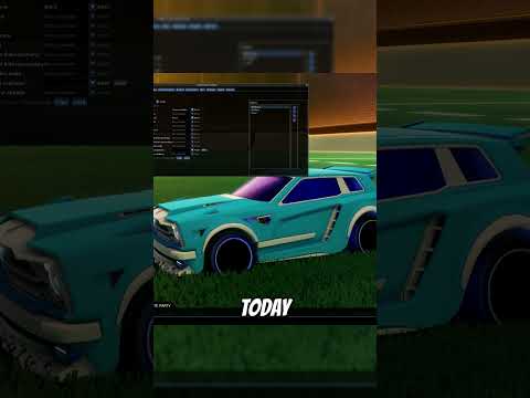 UNDERGLOW & WHEEL CAMBER in ROCKET LEAGUE!! #rocketleague #tutorial #bakkesmod #gaming #howto
