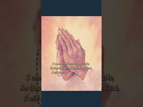 SIMPLE DINNER PRAYER