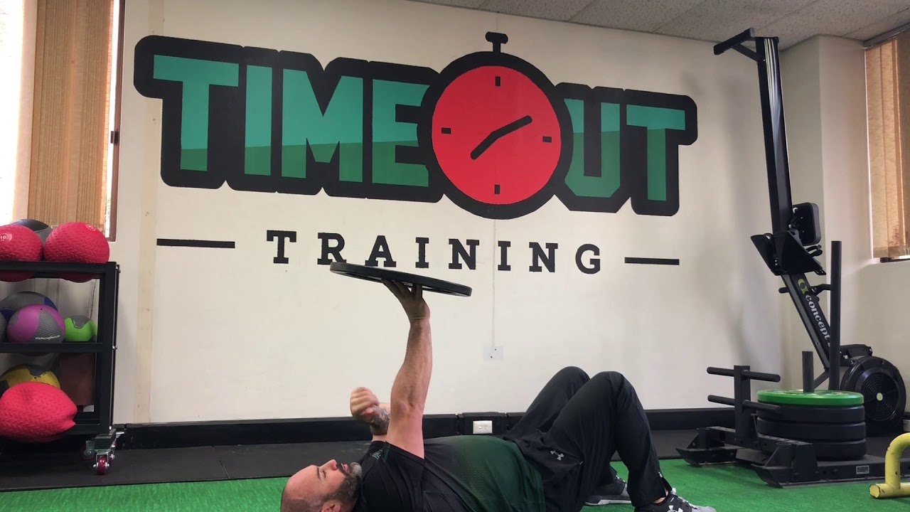 Plate Press Sit up
