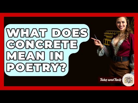 What Does Concrete Mean In Poetry? - Tales And Texts
