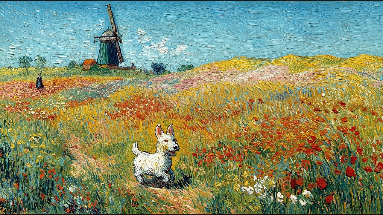 Visual Poems | Vincent van Gogh | Breeze, Fields, and Flowers