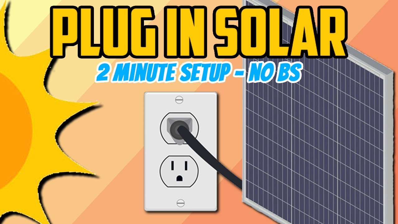 Plug In Solar - 2 Minutes 🌞 (NO BS!)