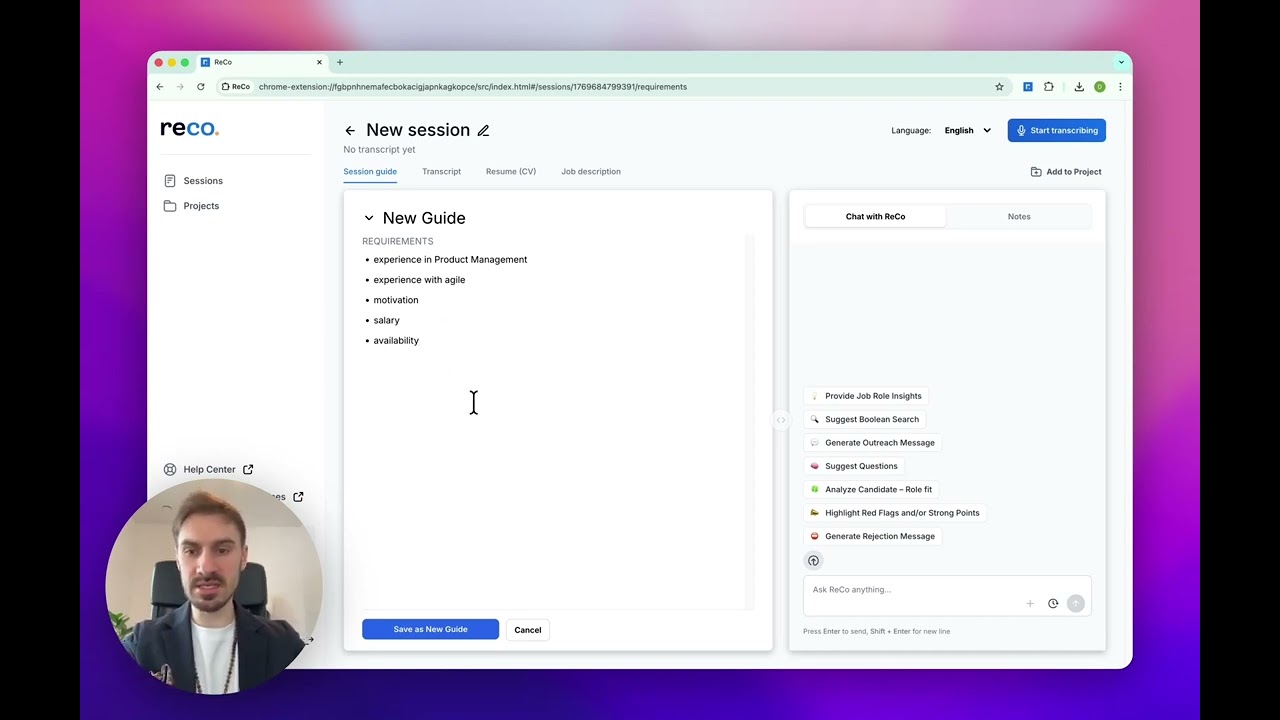 How to Create Your First Session Guide (Questions Template)