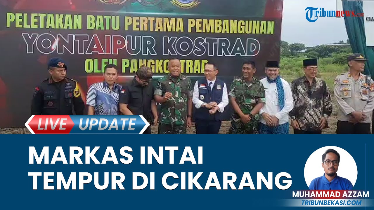 Momen Peletakan Batu Pertama Markas Tim Elit Kostrad Batalyon Intai ...