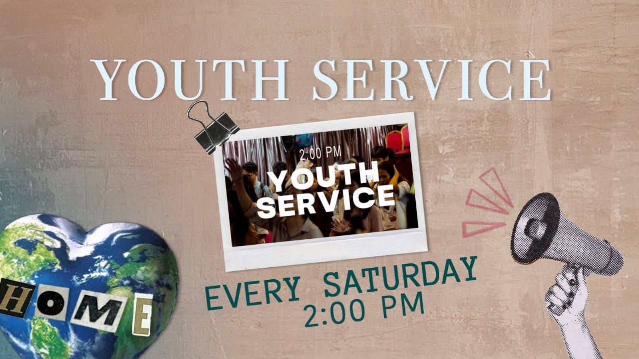 YOUTH SERVICE | 4 APR | 2:00 PM