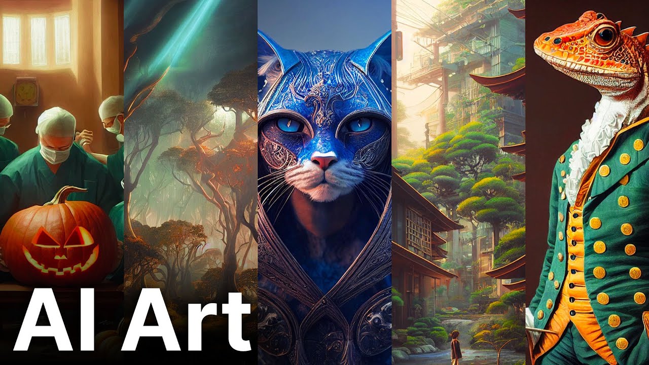 Will Robots Replace Artists? (Stable Diffusion)