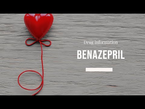 #Benazepril | Uses, Dosage, Side Effects & Mechanism | Lotensin