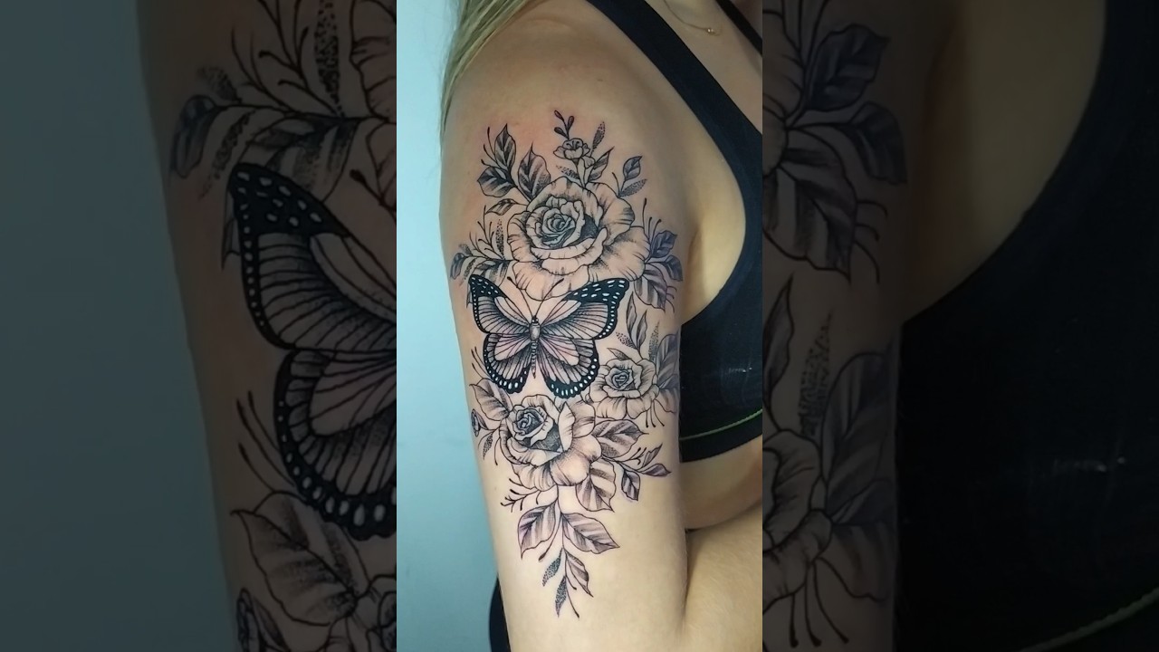 Tatuagem feminina no braço #tatuagemfeminina #tatuagensfemininas #tattoo #tatuagembrasil