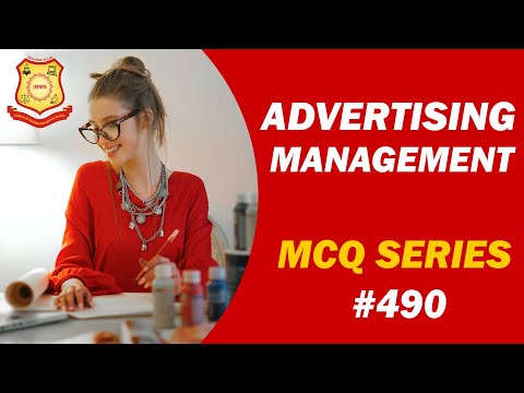 MCQ on Advertising and Sales Management 2021 IBMS Series 490