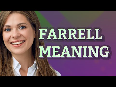 Farrell | meaning of Farrell