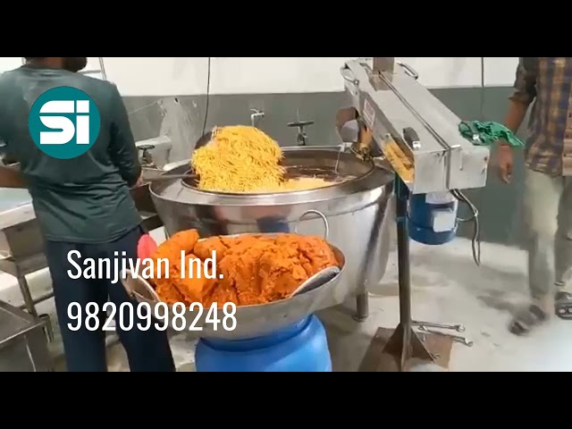 namkeen making machine - Namkeen Snacks Frying Thirmic Plant ...