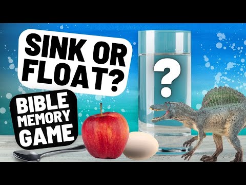 Sink or Float!? | Bible Memory Game for Kids