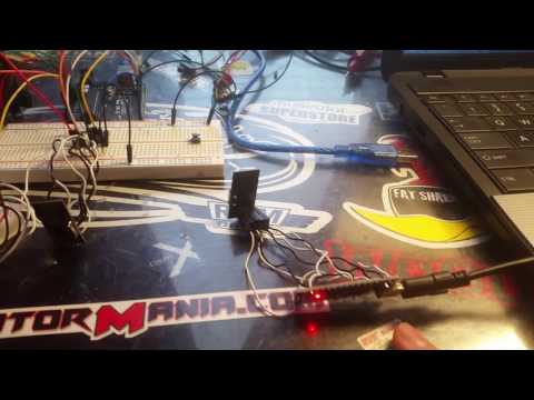 First TX/RX test with Arduino