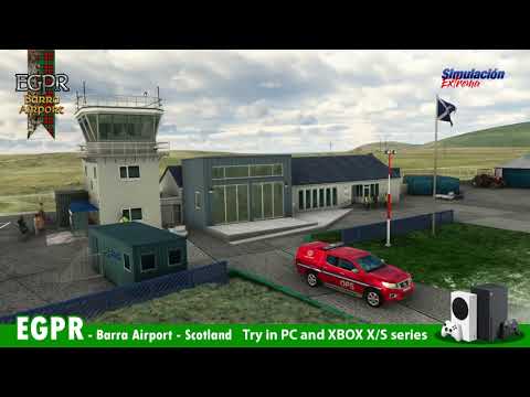 EGPR Barra Airport 4K released by Simulacion extrema - Video promo ...