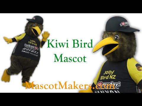 Kiwi Bird Mascot Costume | Mascot Makers - Custom mascots and characters
