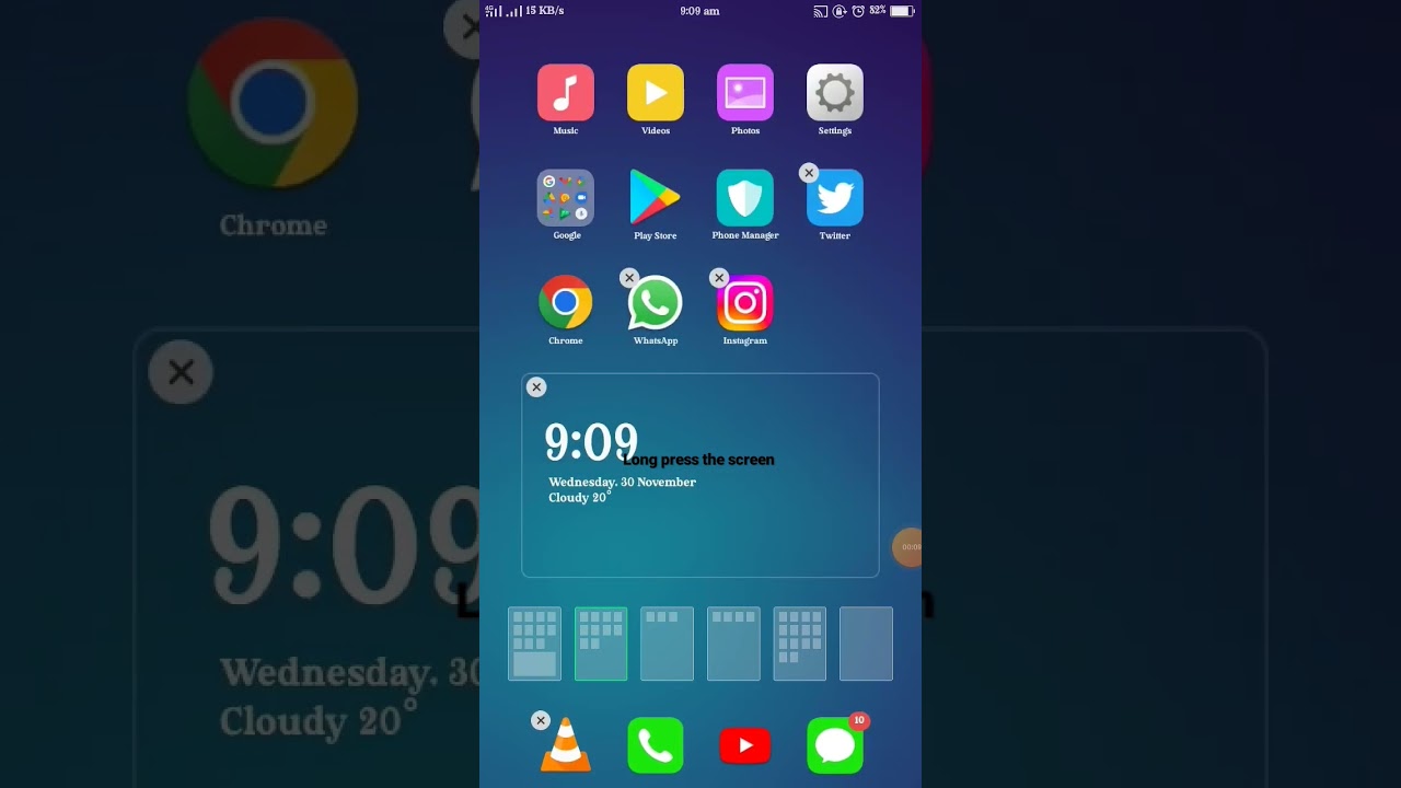 How to Delete icon from Android Screen.