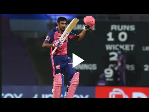 R ASHWIN SCORES 5O(38) BATTING AT NO.3 2023 #tataipl2023