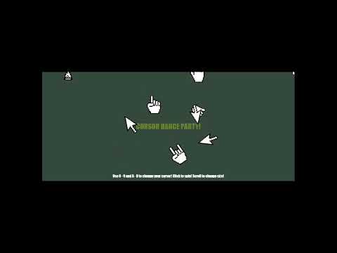 cursor dance party