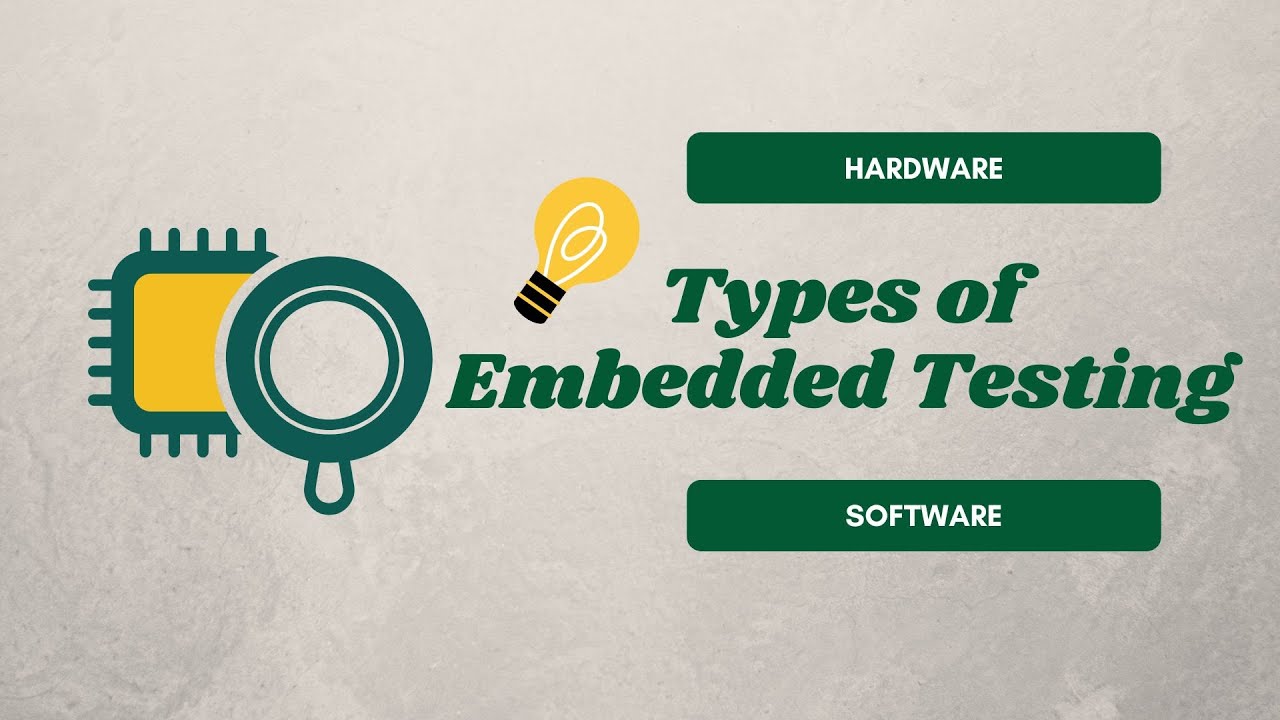 🔍 Embedded Software Testing Types Explained | Unit, Integration, System & Acceptance Testing
