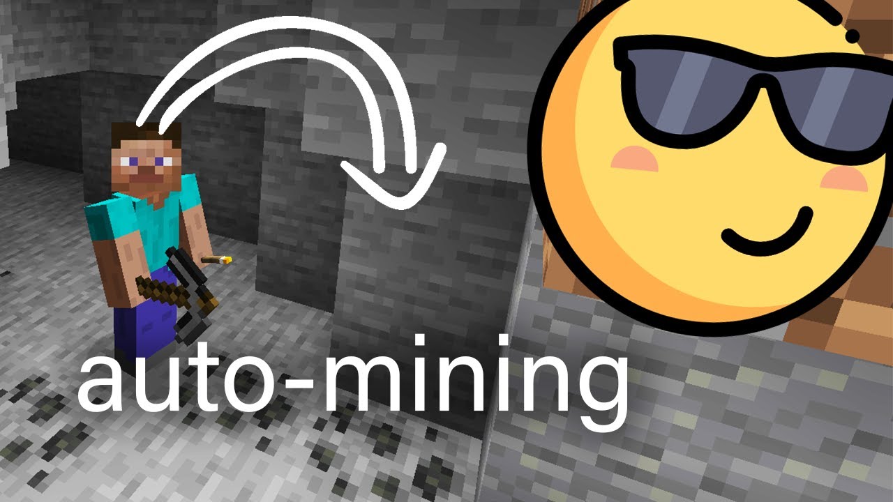 Coding Adventures: A simple Minecraft Auto-Mining Bot with Python!