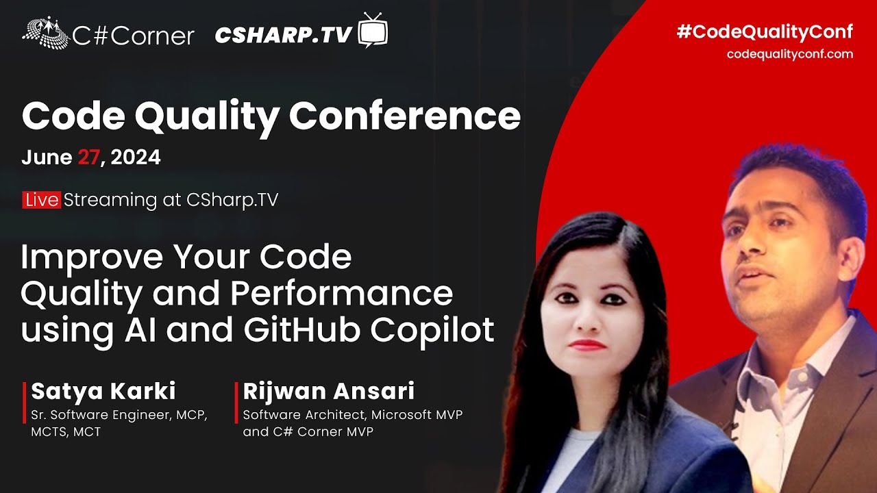 Improve Your Code Quality and Performance using AI and GitHub Copilot